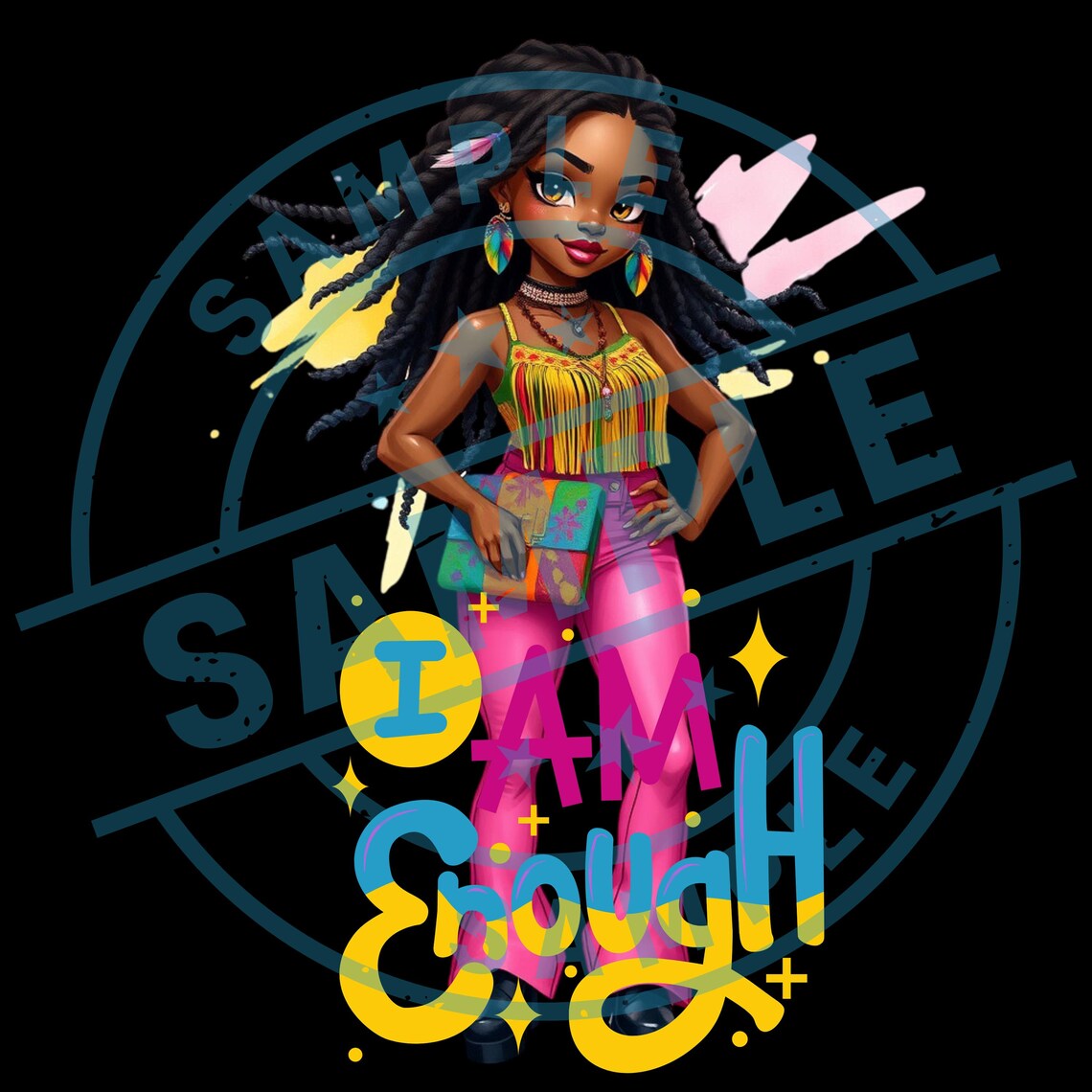 PNG, 4 Digital Files, Affirmations, Transparent Background, Clip Art - Etsy