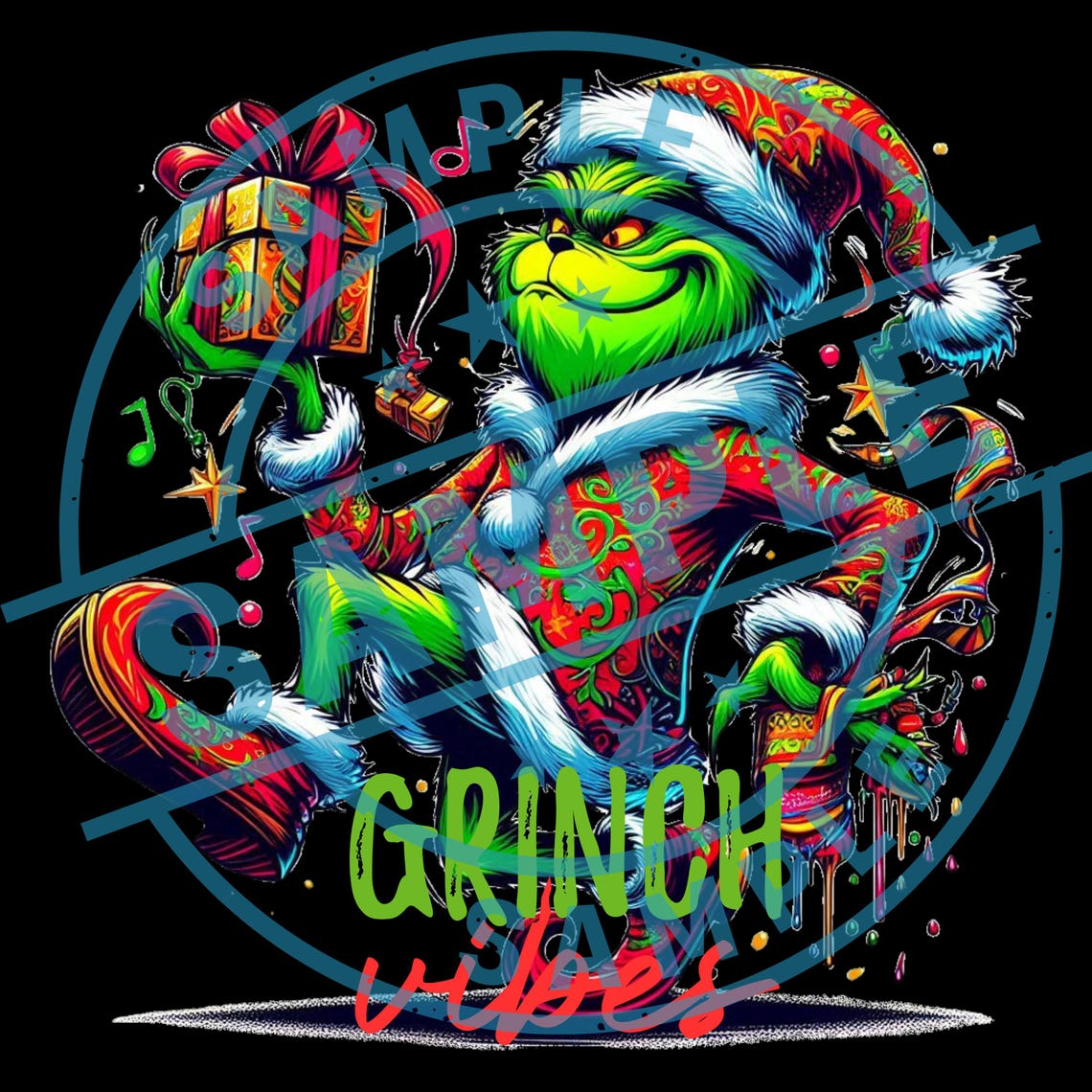 Grinch, Clip Art, Transparent, Christmas, 4 PNG Images, - Etsy