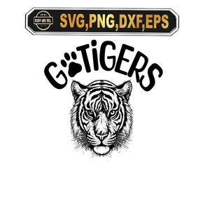 Go Tigers Svg, , Tigers Svg,commercial Use, Football Svg, Tigers Football Svg, Football ...