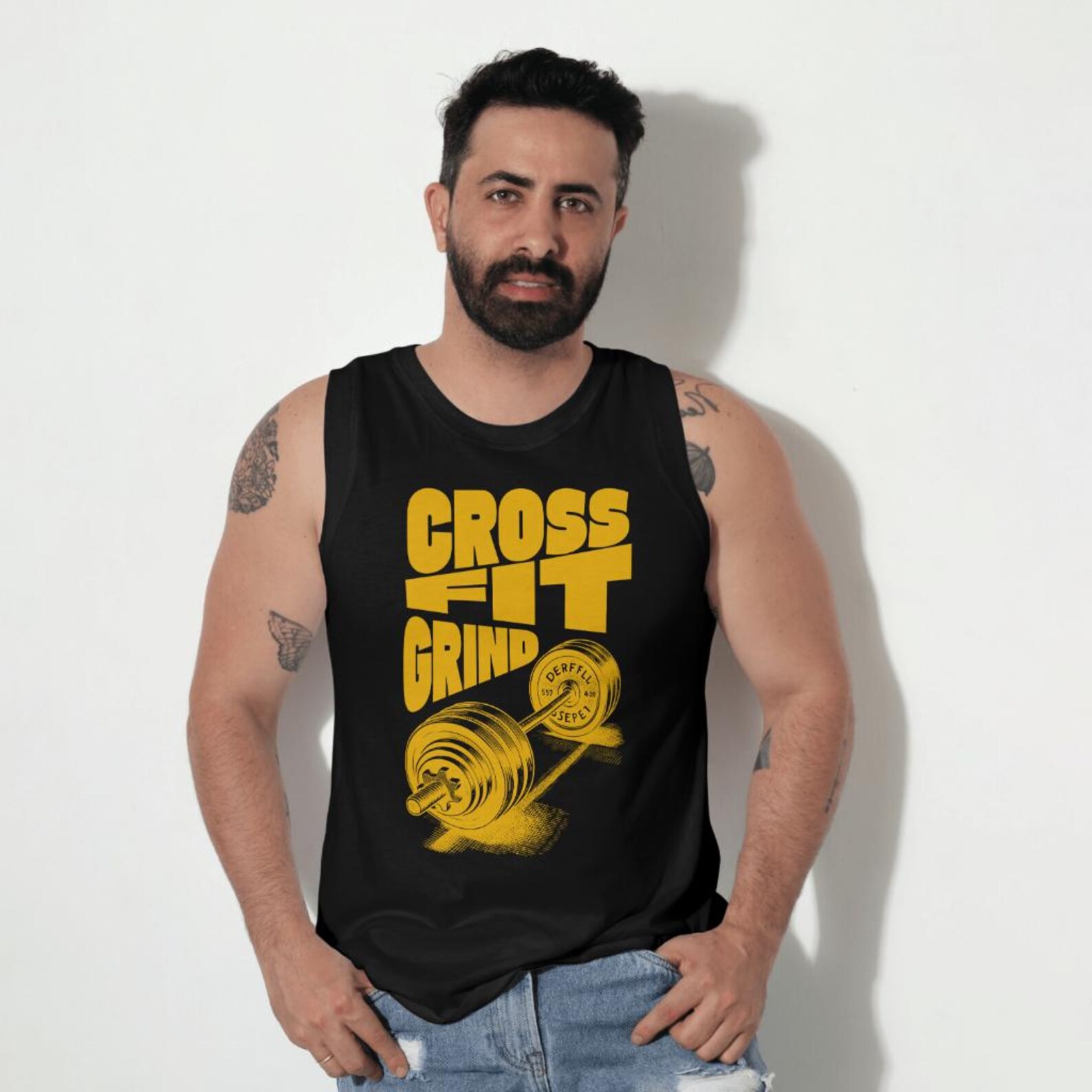 Crossfit Grind Svg Workout Png Fitness Silhouette Barbell SVG Workout ...