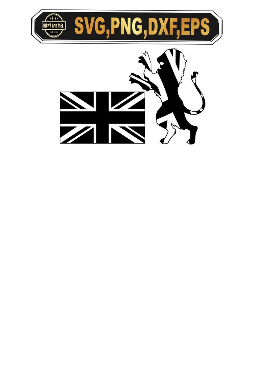 UK Flag SVG, Uk Lion SVG, Great Britain Flag Svg Cut File, United ...