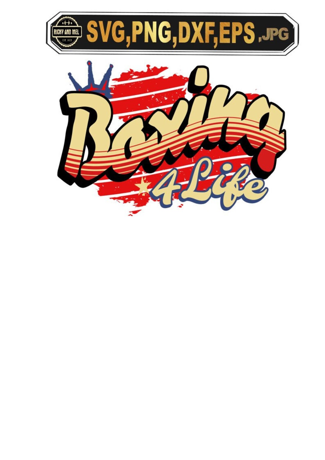 Boxing 4 Life Svg for Boxing, Passion Svg , Growth, Courage, Gifted ...