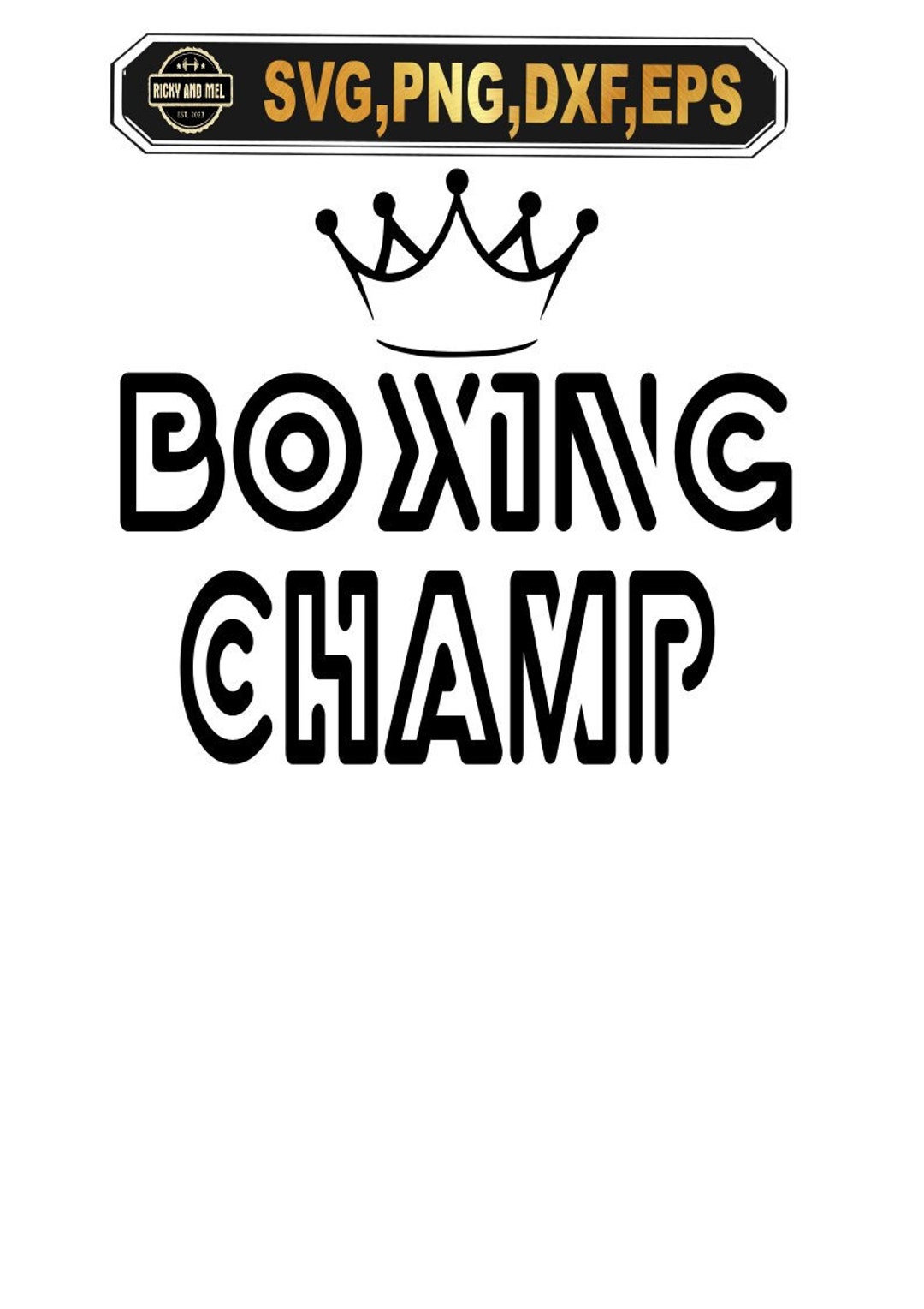 Boxing Champ Svg, Boxing Svg, Boxing Champion for Shirt Design, Athlete ...