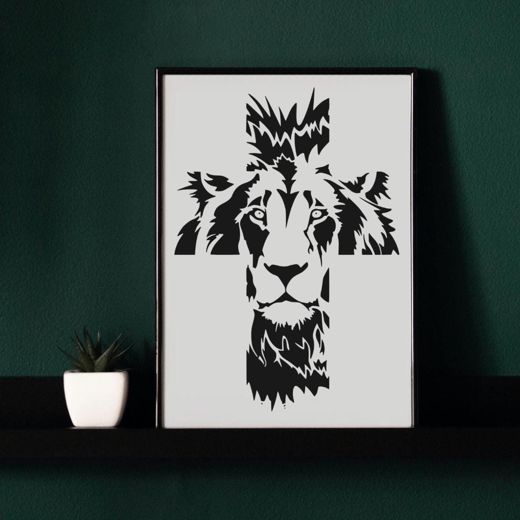 Cruz de León SVG, León SVG, Cruz Svg, Jesús SVG, León, Jesús svg ...