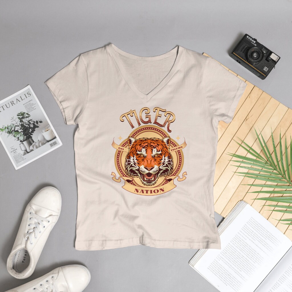 Tiger Nation Svg, School Spirit Shirts Svg, School Mascot Svg, Tiger ...