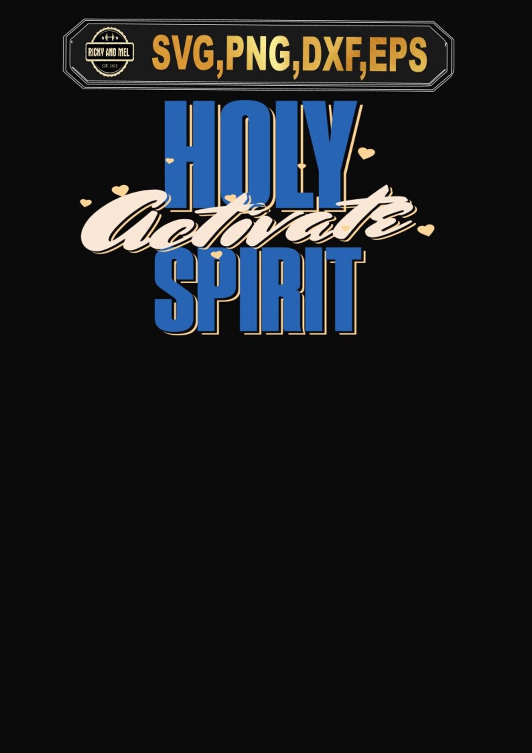 Holy Spirit Activate SVG Png Eps and Dxf Christianity Svg - Etsy Canada