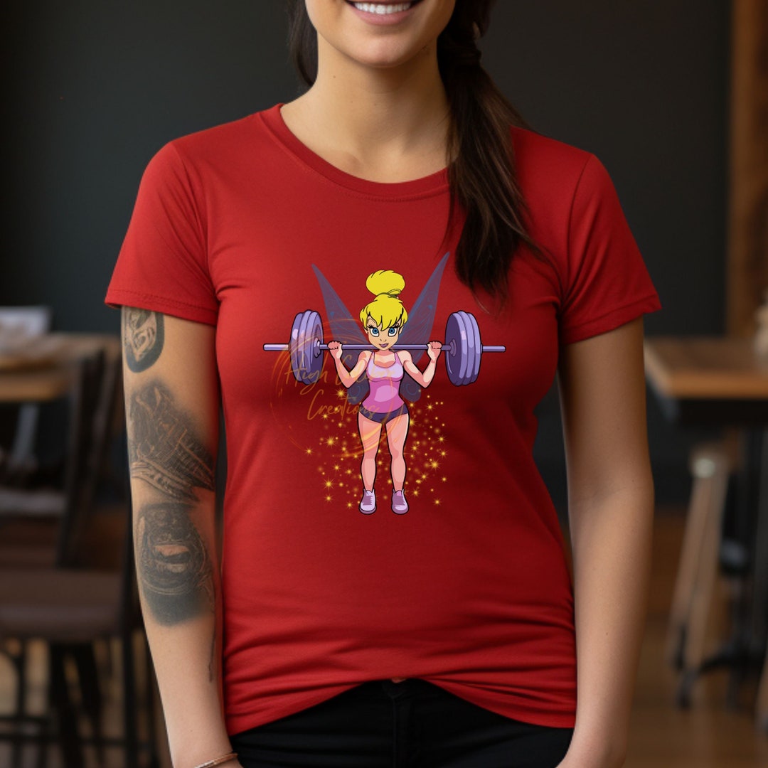 Tinkerbell Muscle Fitness Shirt - Etsy