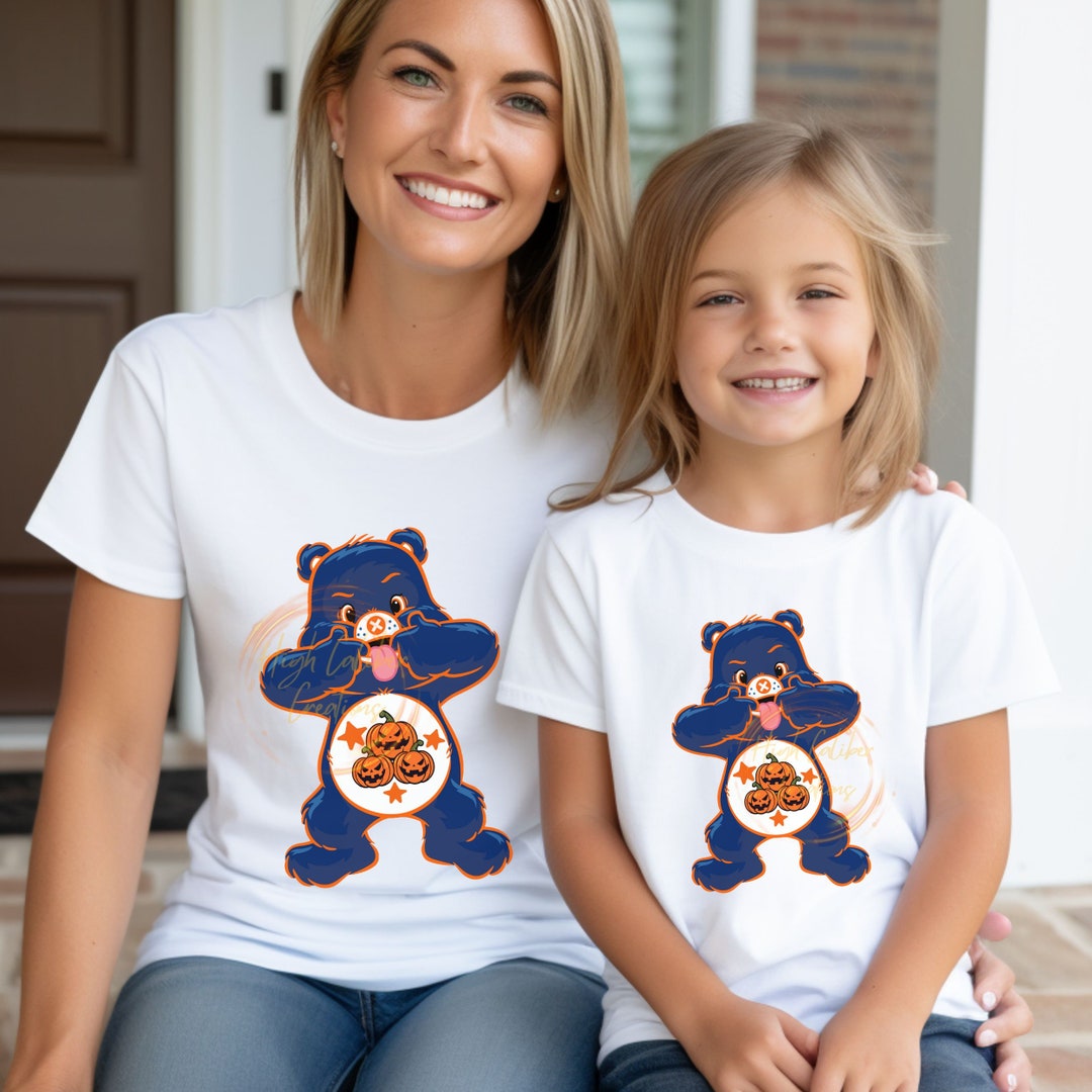 Care Bear Pumpkin Shirt Halloween Family Matching Tops - Etsy