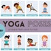 Kids Yoga Poses Printable Flashcards - Brain Break Activities for Kids ...