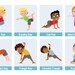 Kids Yoga Poses Printable Flashcards - Brain Break Activities for Kids ...