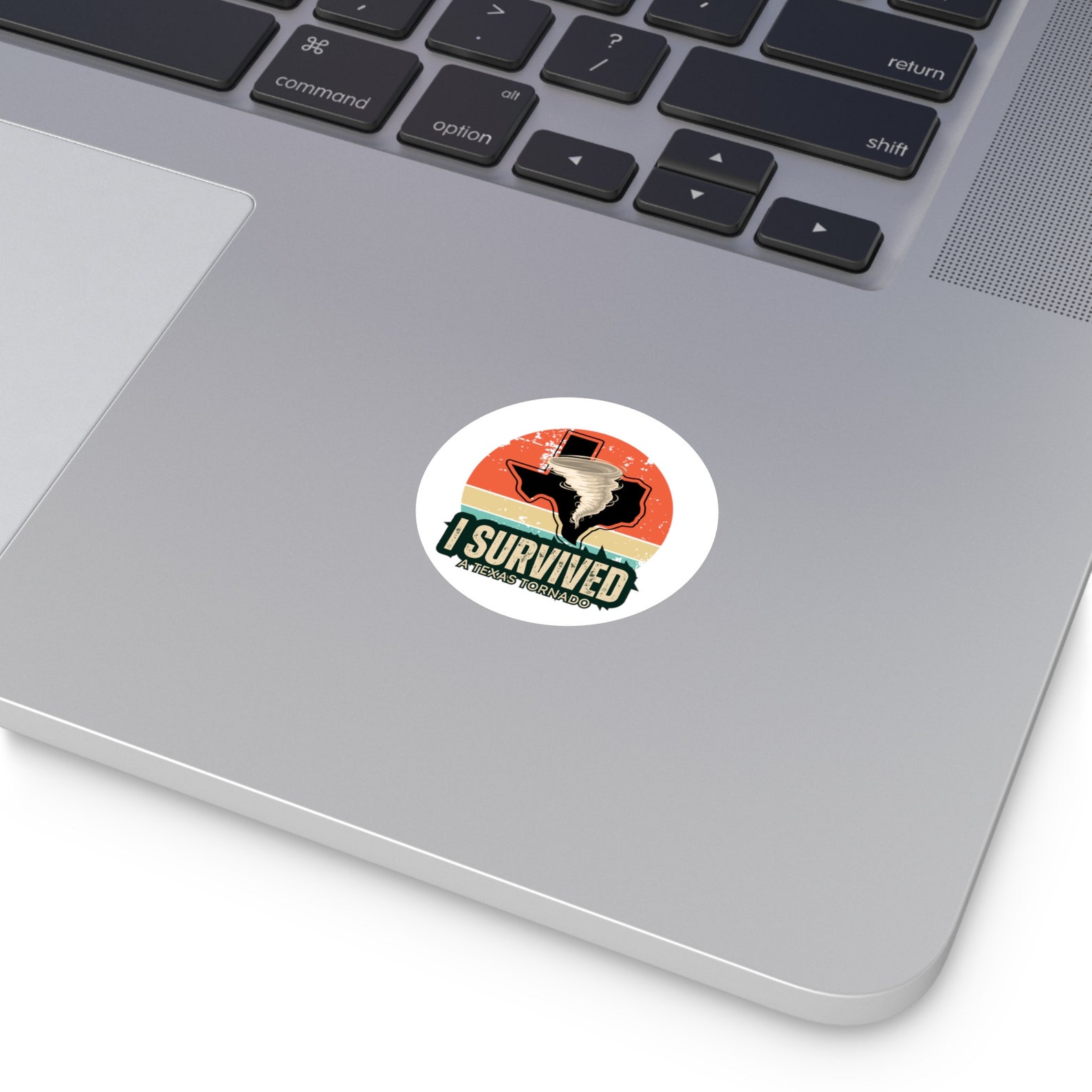 Tornado Survivor Waterproof Vinyl Sticker | I Survived a Texas Tornado ...
