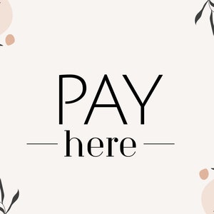 Order Here & Pay Here PRINTABLE Signs for Business, Restaurant, Vendor ...