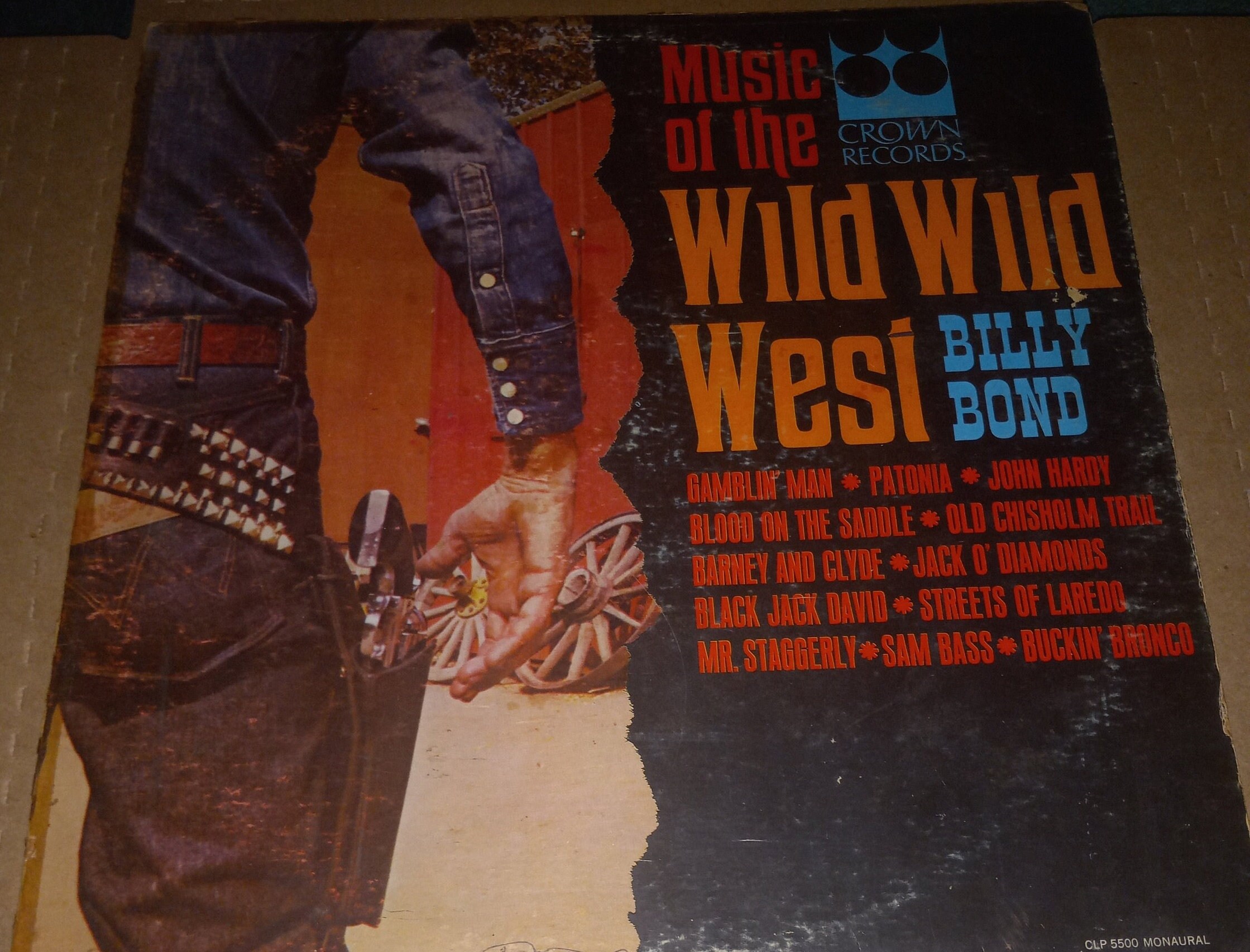 Billy Bond Music of the Wild Wild West Vinyl Record - Etsy
