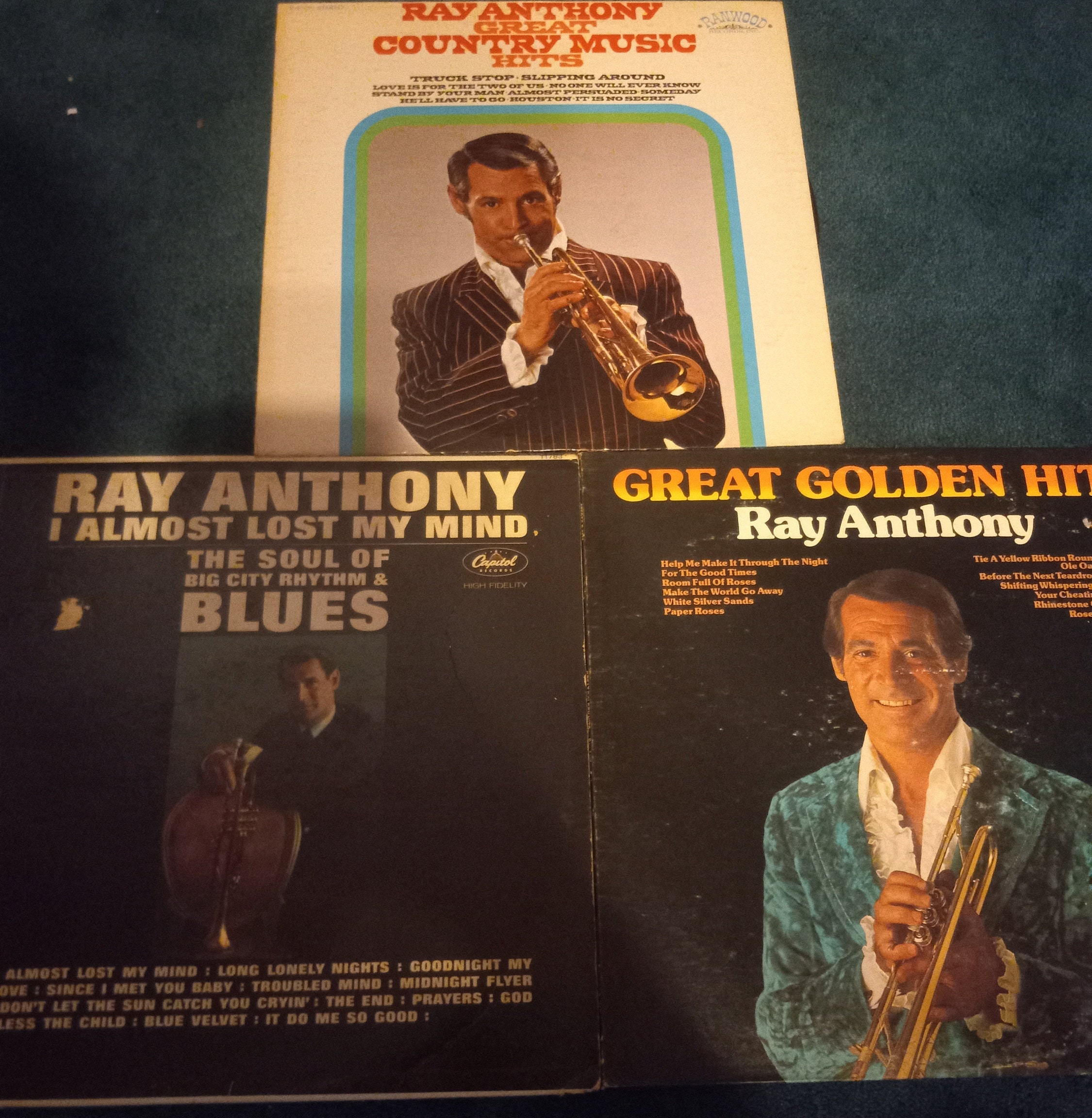 3 Ray Anthony Vinyl Records - Etsy