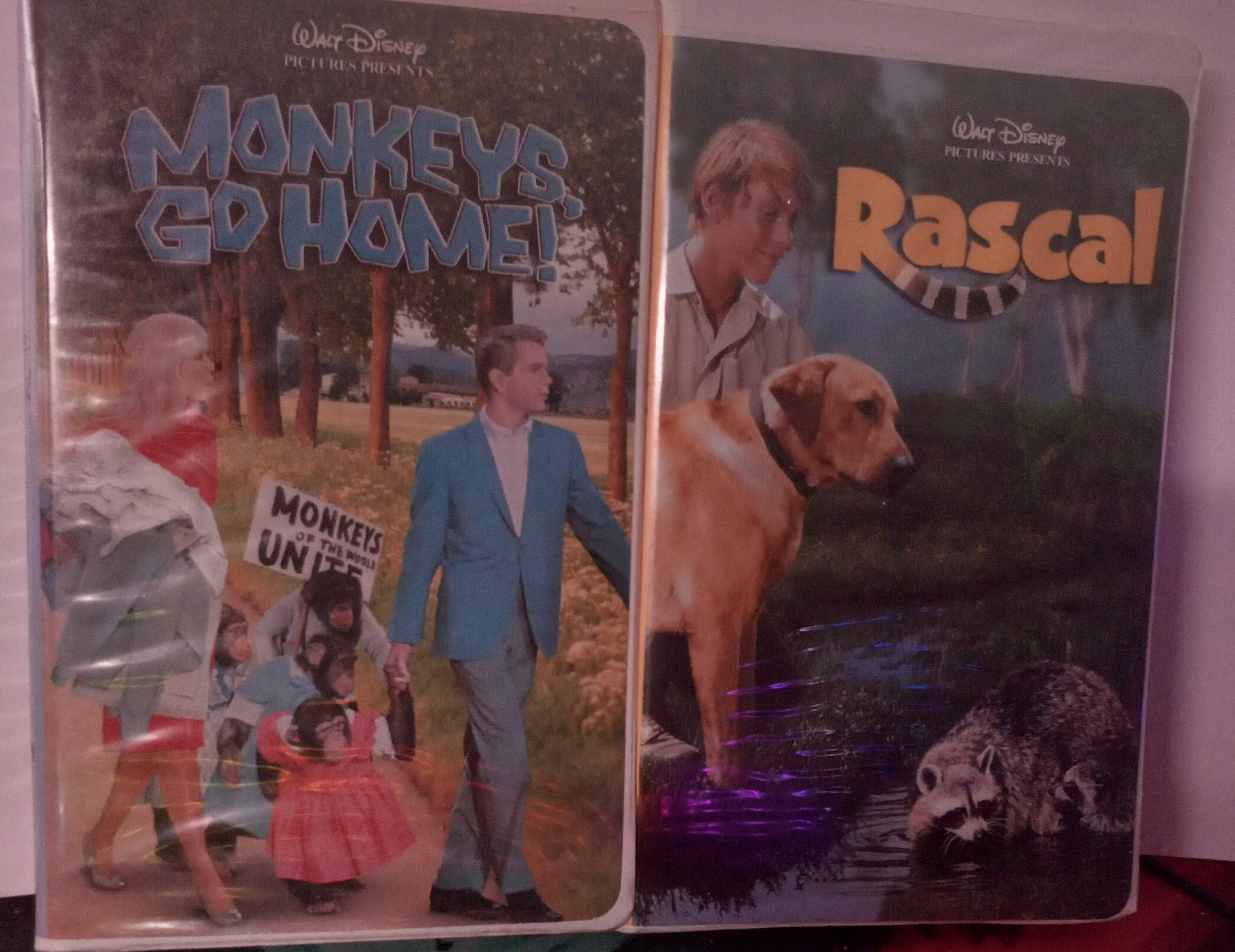 Rare Vintage VHS Movies/walt Disney Collection/disney Live Action ...