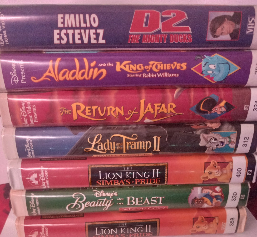 Disney VHS Sequels/disney Home Video - Etsy