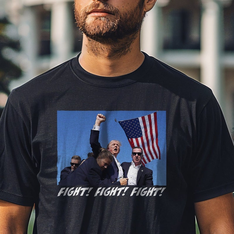 Trump Picture Fight Fight Fight - Etsy