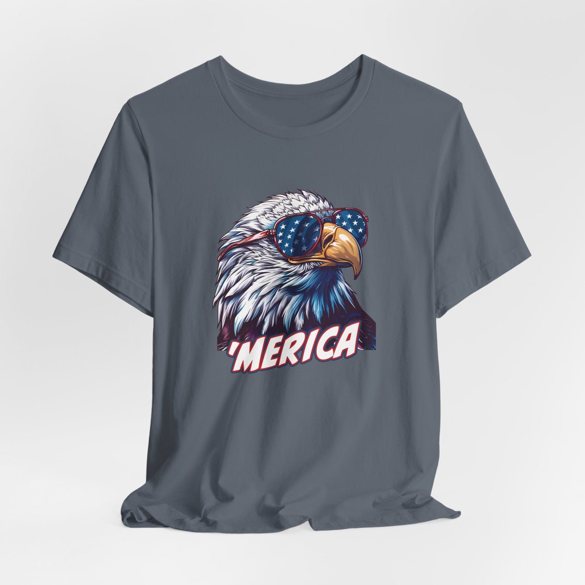 USA 'merica Freedom Eagle American Patriot Patriotic Design Independence T-shirt American Flag ...