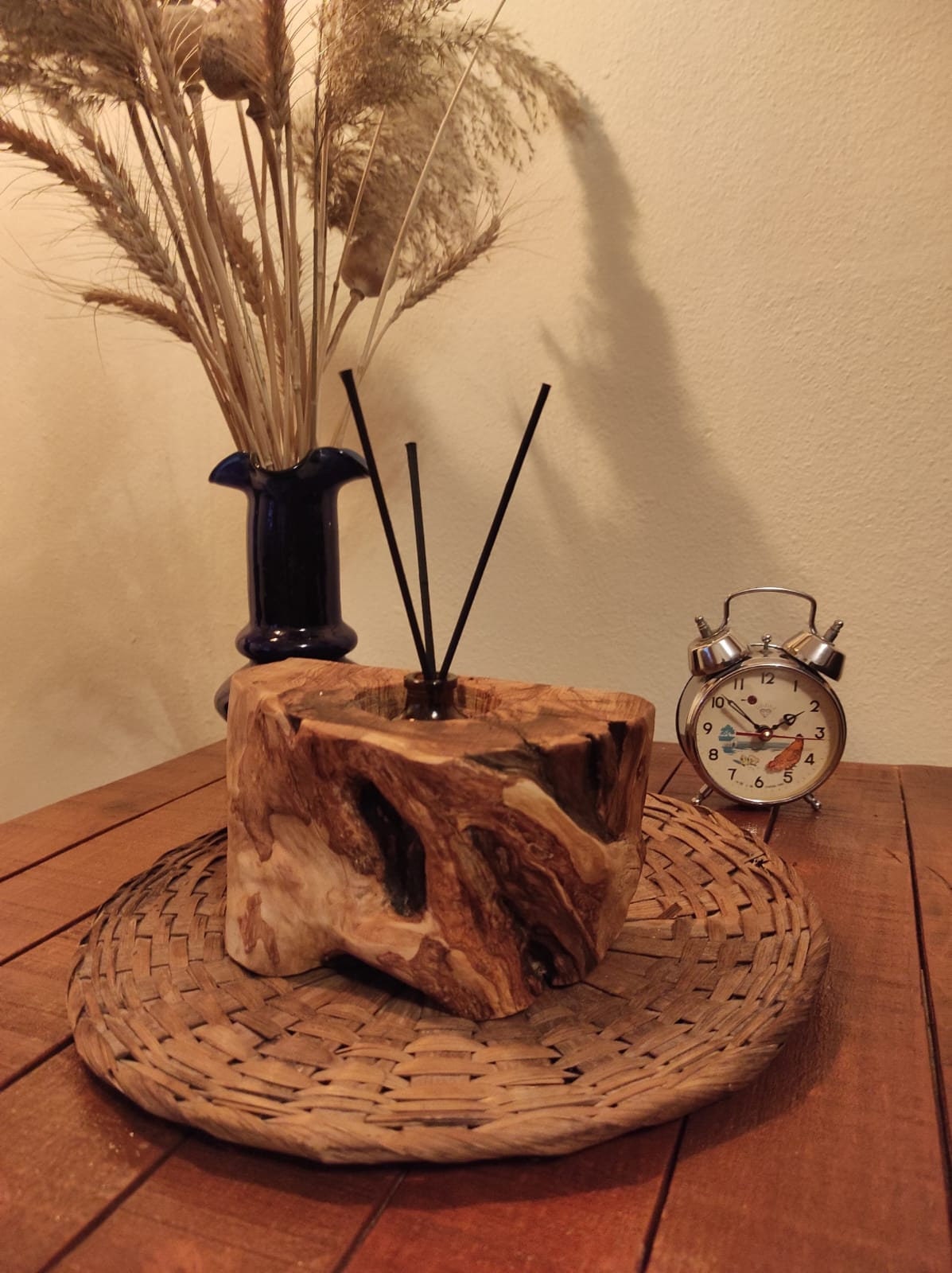 Artisanal Olive Wood Scent Vessel - Etsy