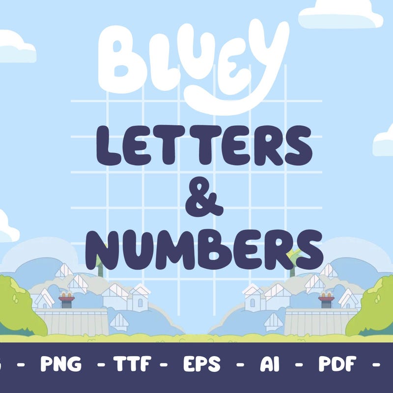 Bluey Two Birthday Decor - Etsy