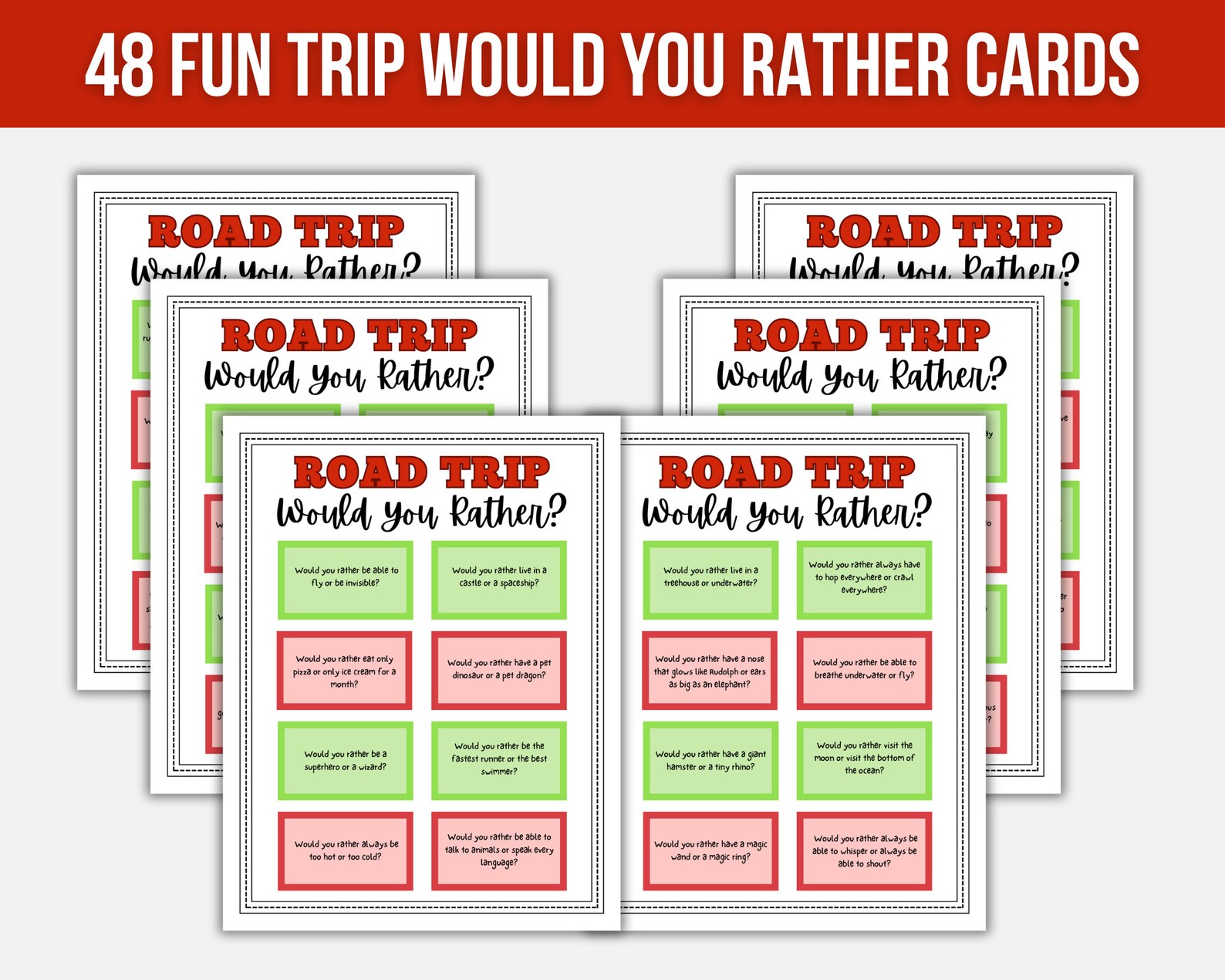 Road Trip Activity Pack: MEGA Bundle for Kids & Family (digital ...