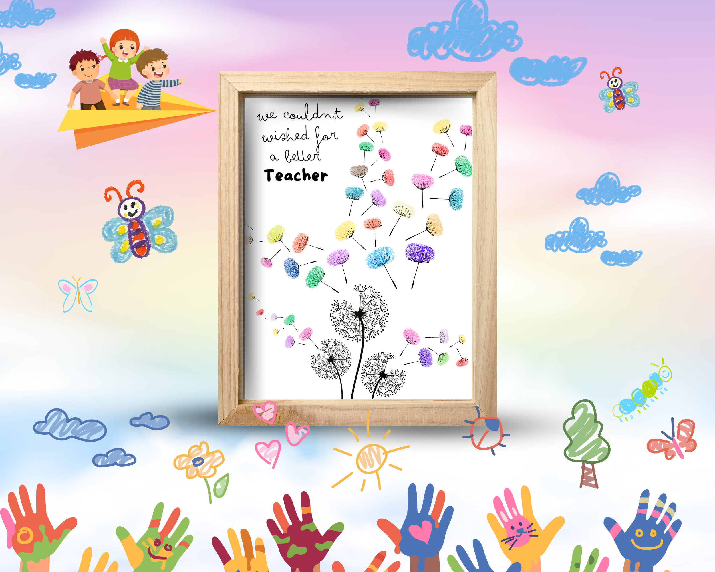 Editable Teacher Appreciation Gift Printable Keepsake for Students ...