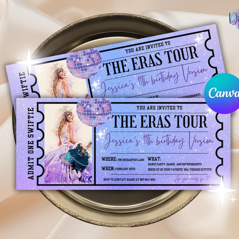 T Swift Party Supplies - Etsy