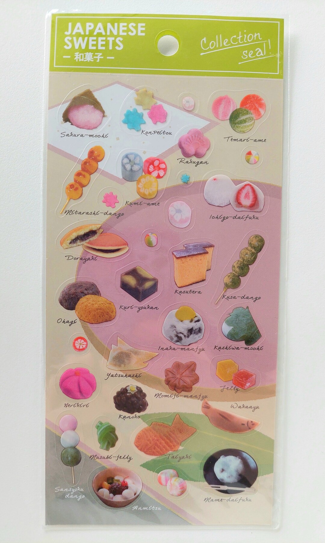 Japanese Sweets Stickers Made in Japan - Etsy