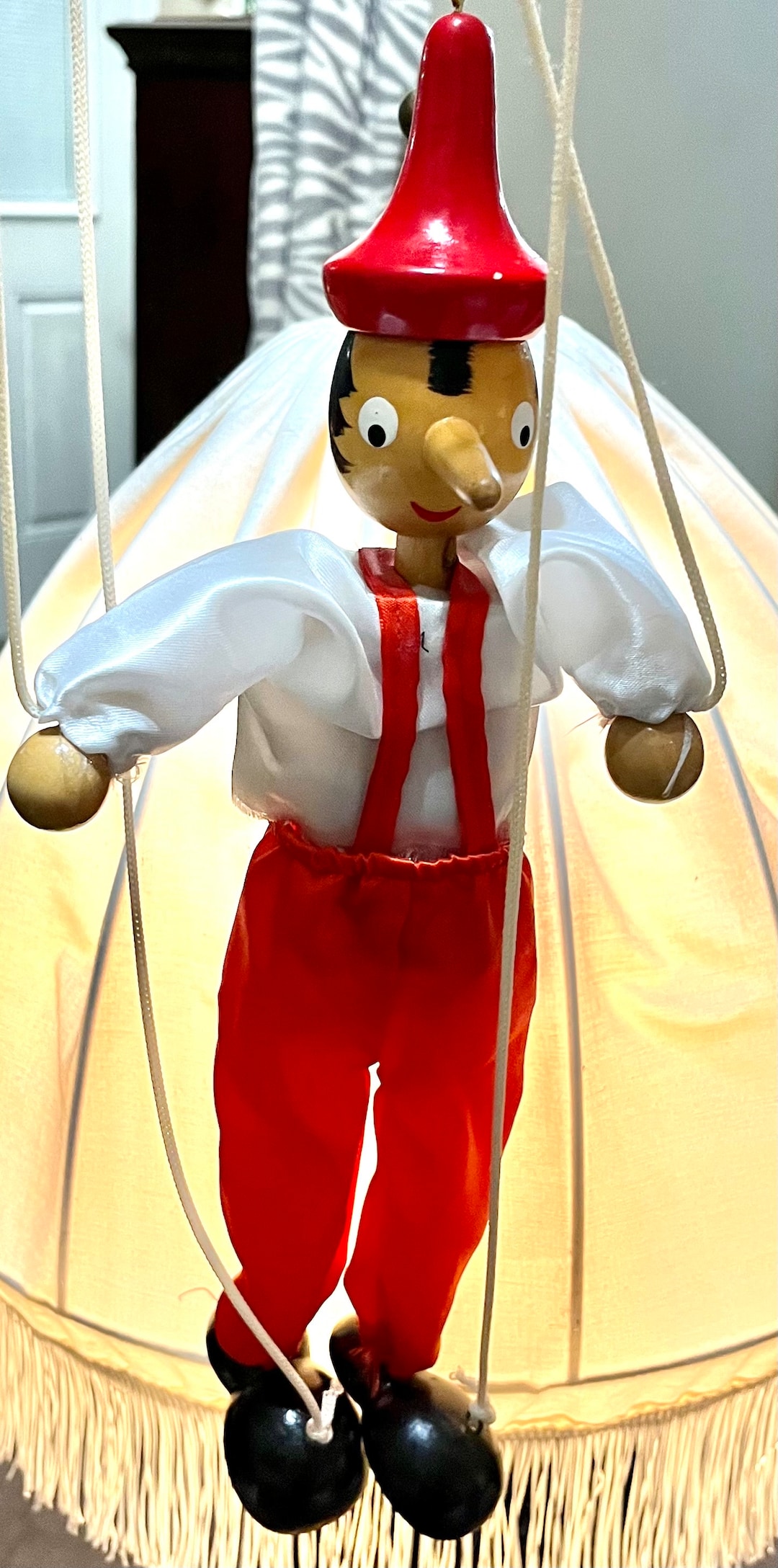 Vintage 1960s Pinocchio Marionette Puppet - Etsy