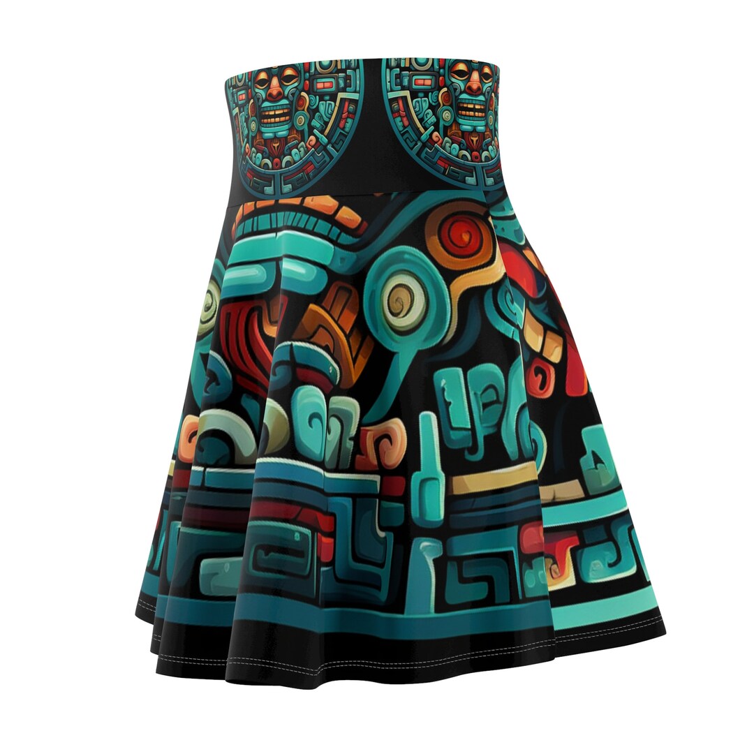 Aztec Style Women's Skater Skirt AOP - Etsy