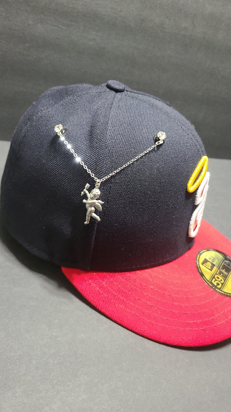 THC Cupid Hat Chain Pin - Etsy