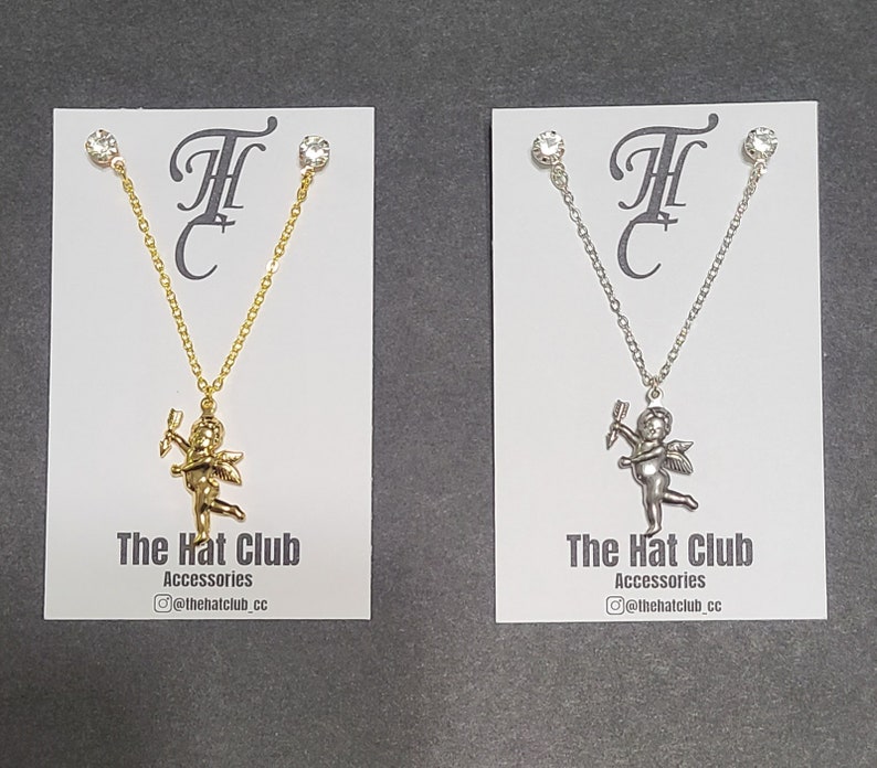 THC Cupid Hat Chain Pin - Etsy