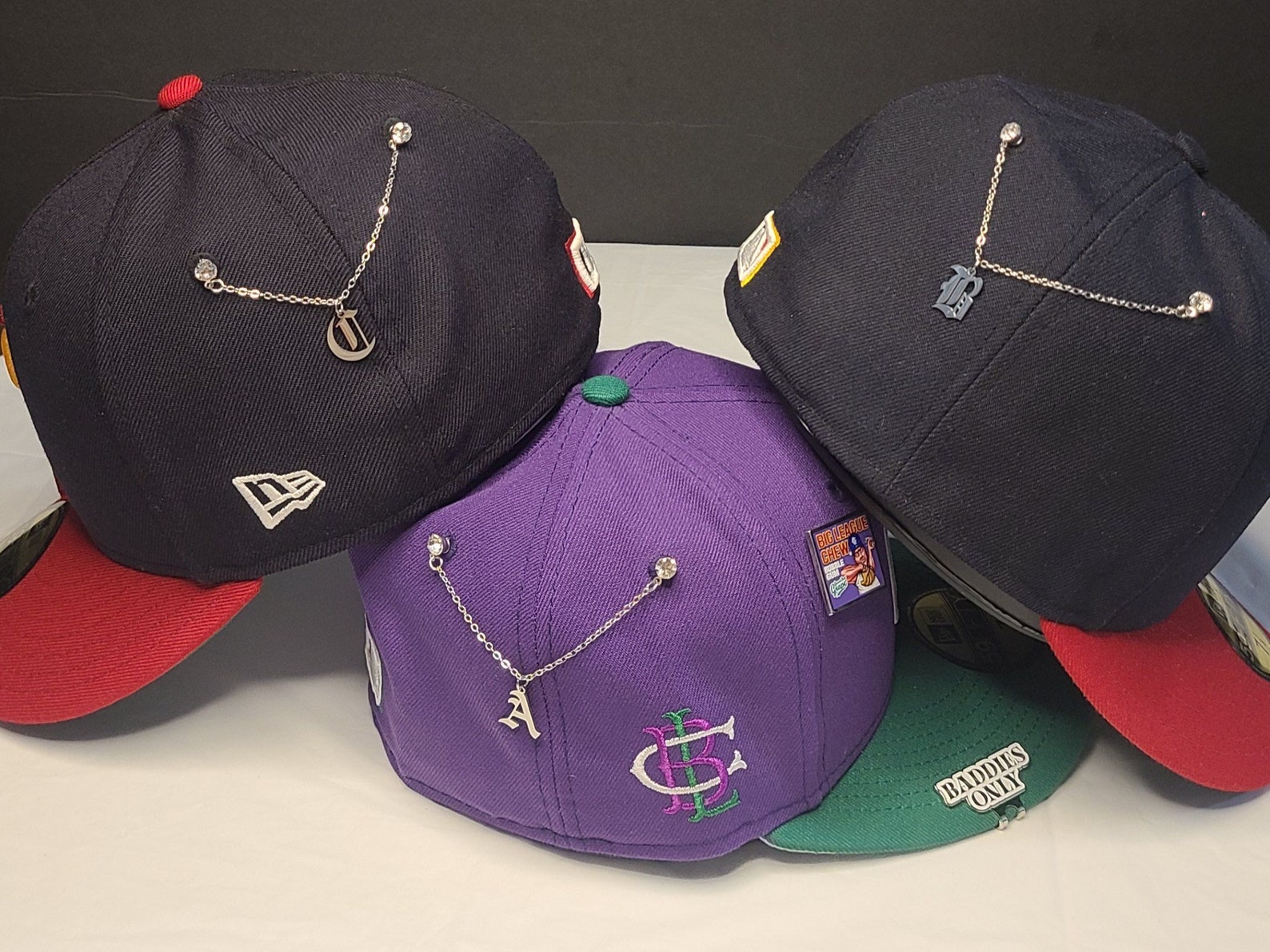 THC Old English Hat Chain Pin - Etsy