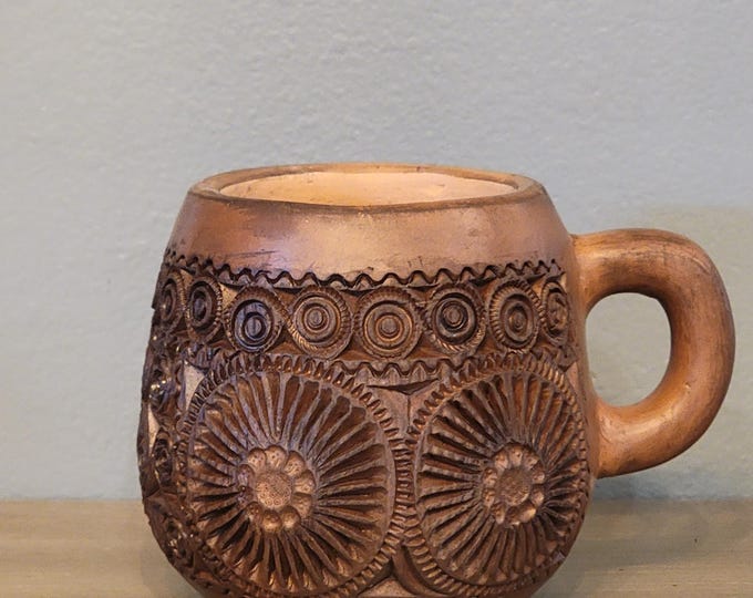 Traditional Brown Barrio Negro Coffee & Chocolate Mug - Etsy