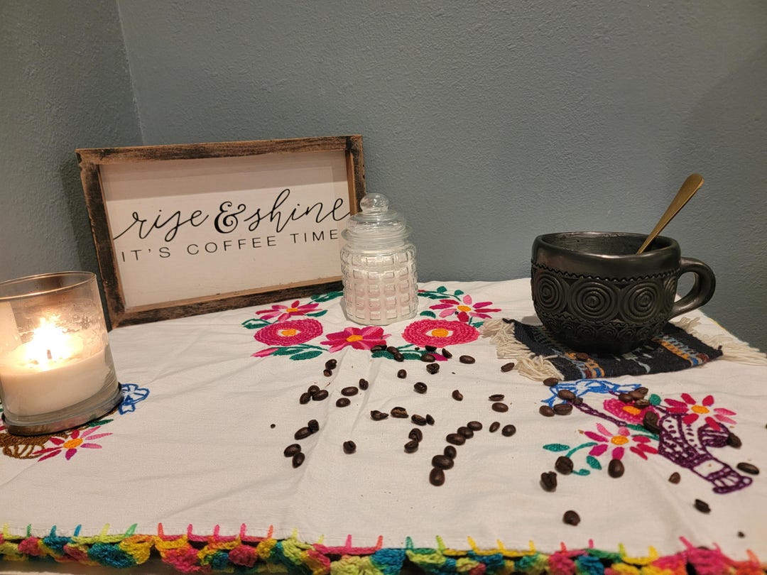 Traditional Black Barro Negro Coffee & Chocolate Mug - Etsy