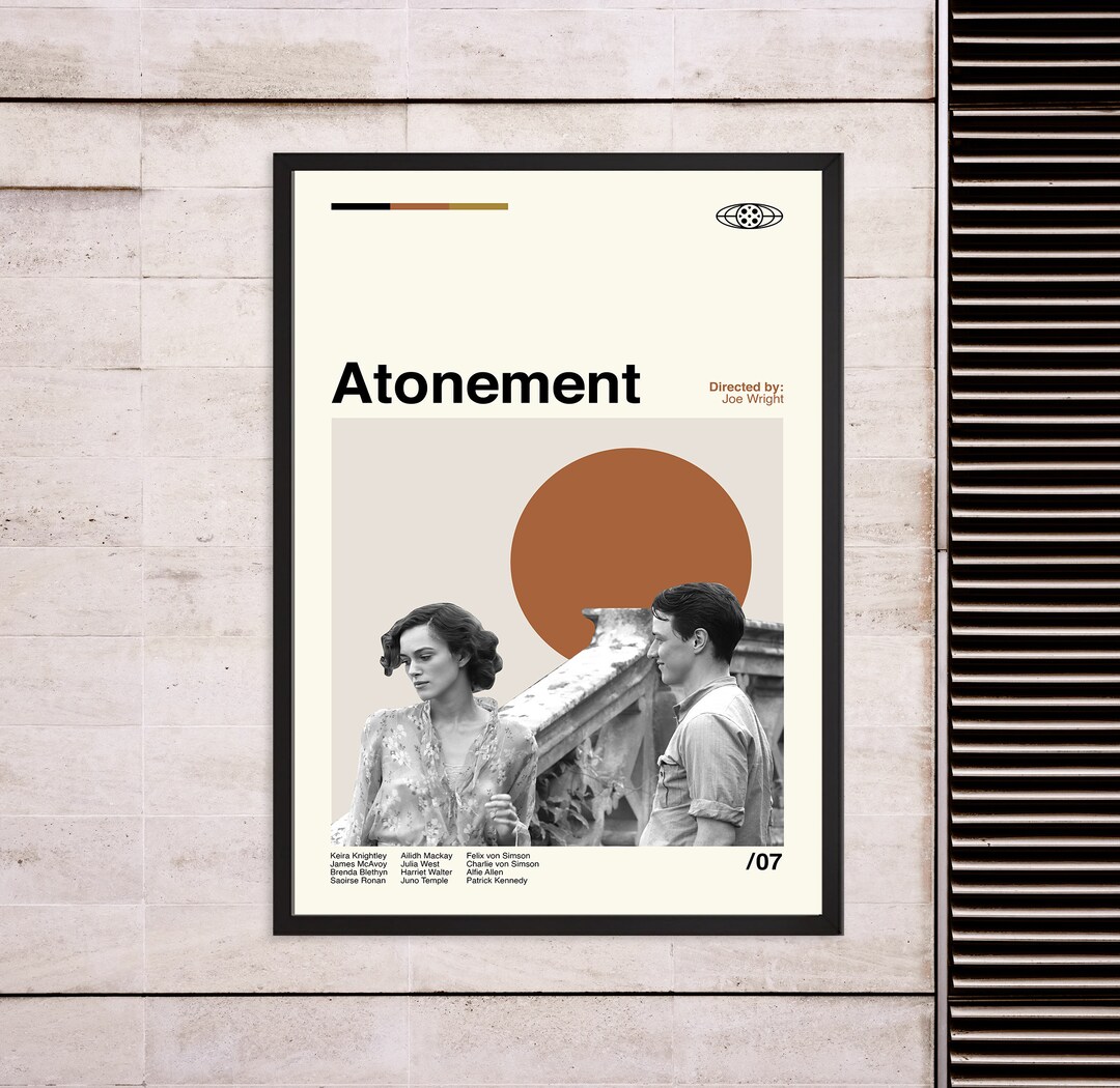 Atonement Poster Joe Wright Poster Atonement Print Vintage - Etsy