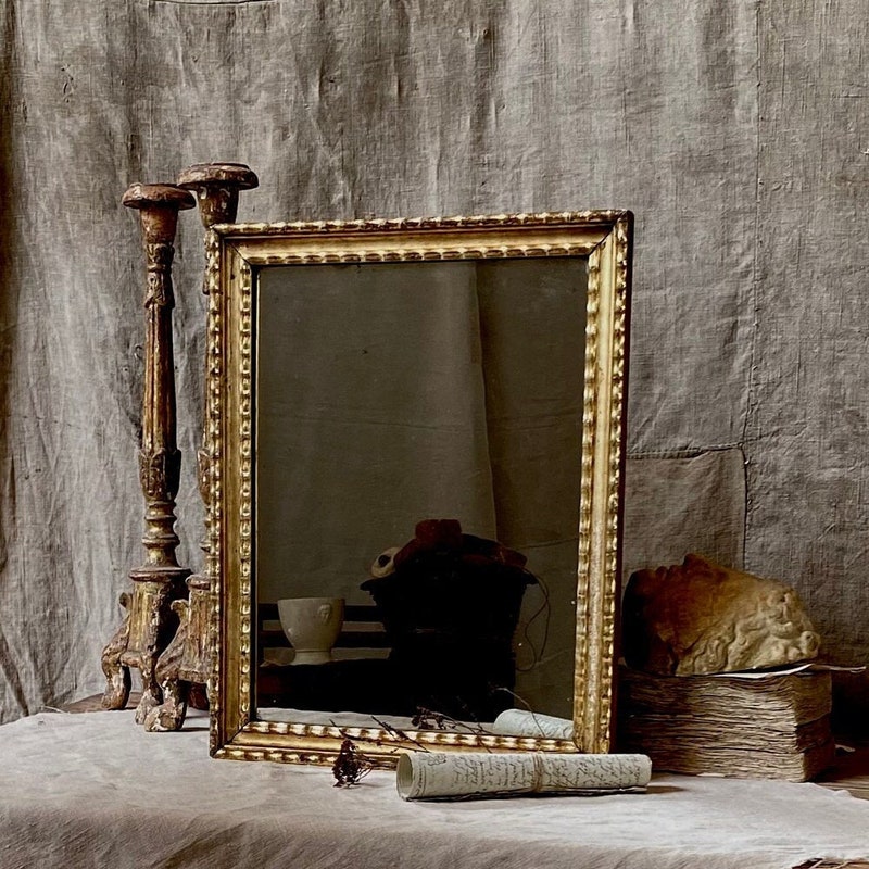 French Antique Mirror - Etsy