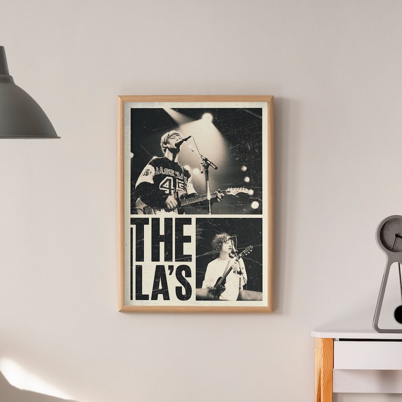 The La's Band Poster Lee Mavers Photo Print John Power Print There She ...