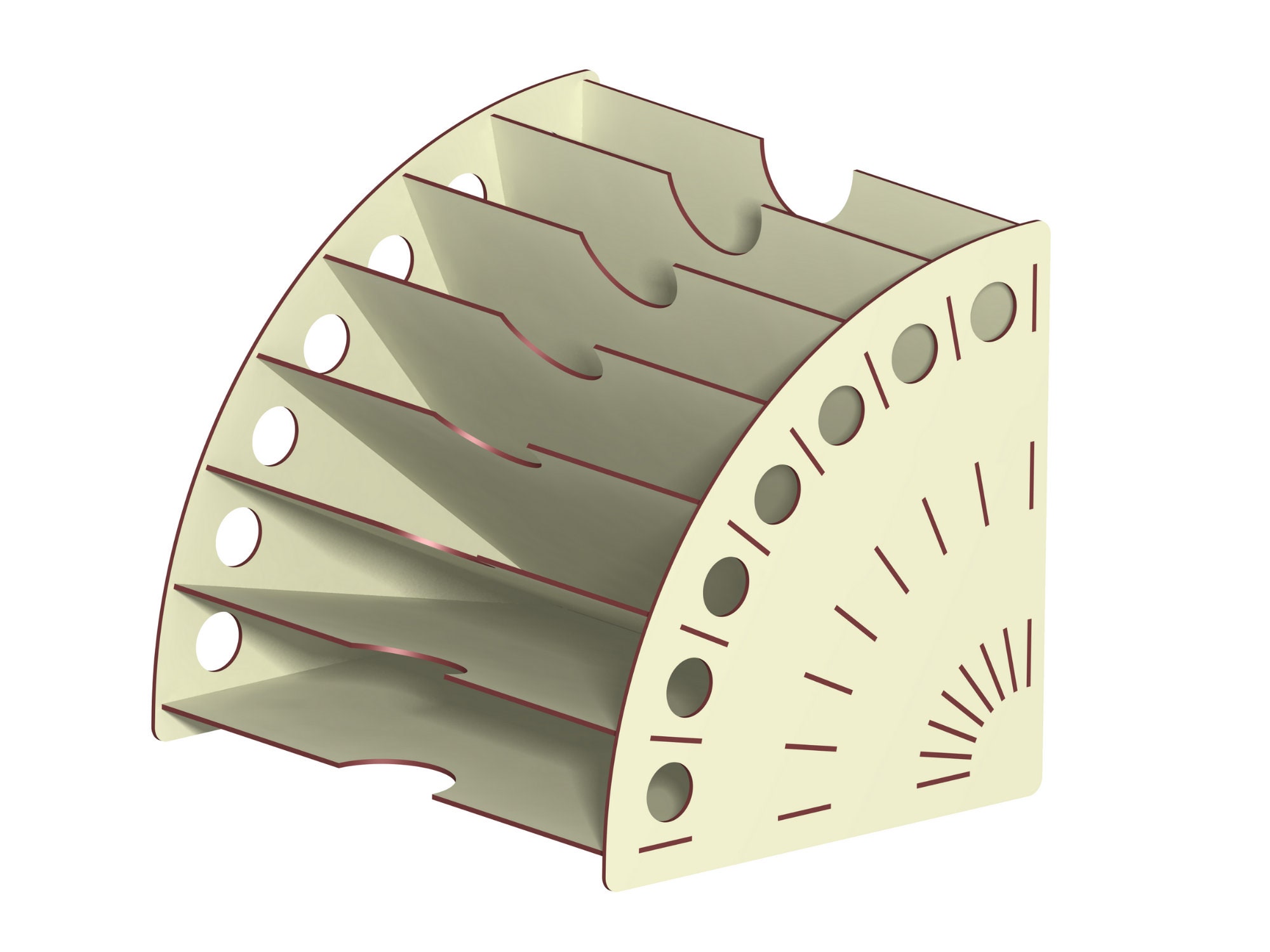 Laser Cut Stand Plywood Laser Files for Laser Cnc Plan Wooden Stand ...