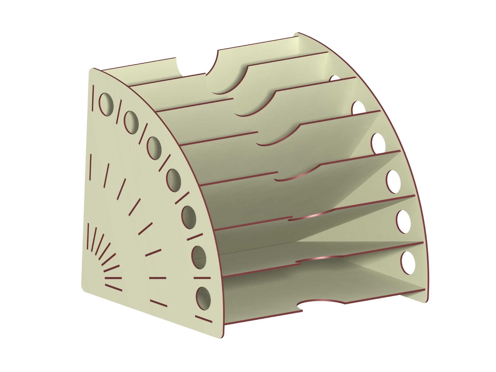 Laser Cut Stand Plywood Laser Files for Laser Cnc Plan Wooden Stand ...