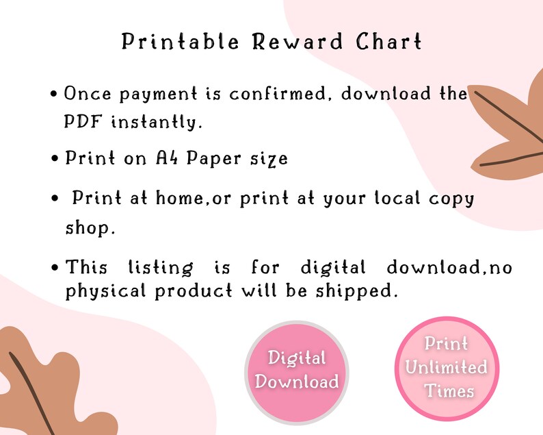 Printable Jungle Animals Reward Chart for Kids Printable Daily Chore ...