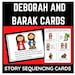 Deborah and Barak Bible Story Sequencing Cards for Sunday School ...
