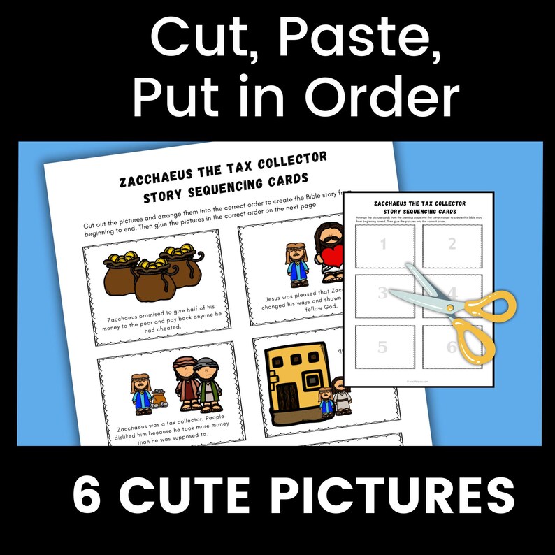 Zacchaeus the Wee Little Man and Tax Collector - Jesus Bible Story ...