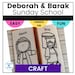 Deborah and Barak Craft Activity for Sunday School Kids - Etsy