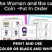 The Woman and the Lost Coin Parable of Jesus Bible Story Sequencing ...