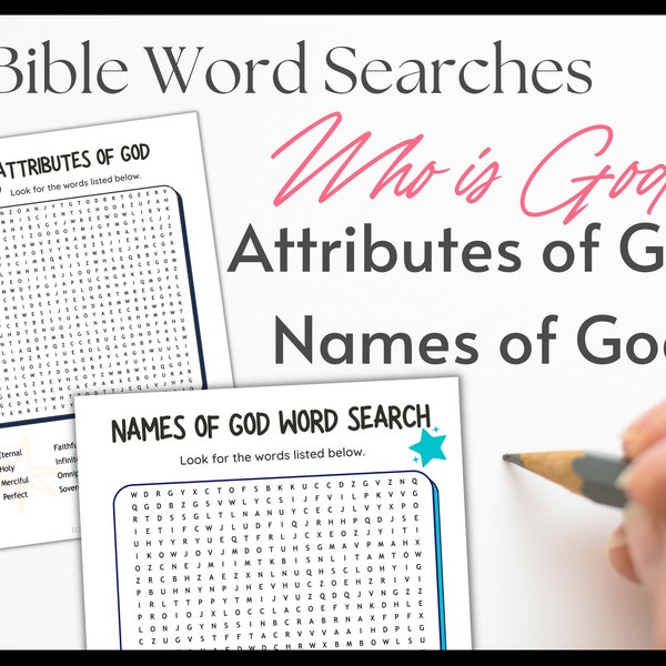 Attributes of God - Etsy