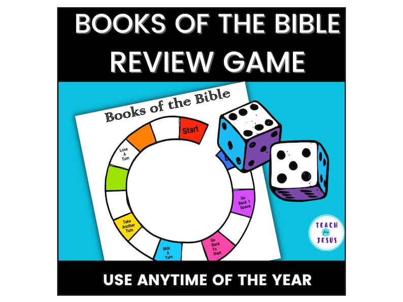 Books of the Bible Review Game for the Old and New Testament for Sunday ...
