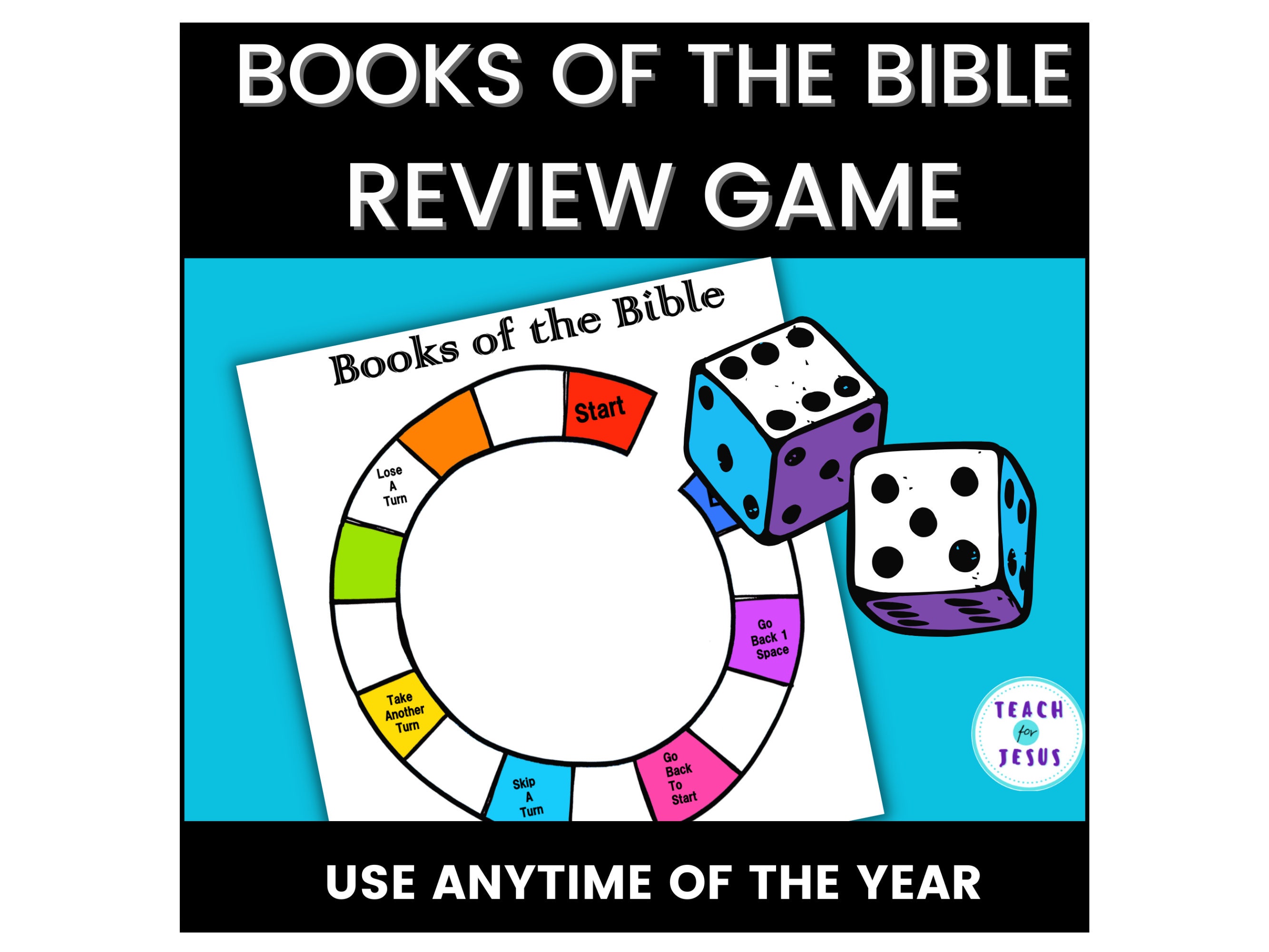 Books of the Bible Review Game for the Old and New Testament for Sunday ...