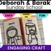 Deborah and Barak Craft Activity for Sunday School Kids - Etsy