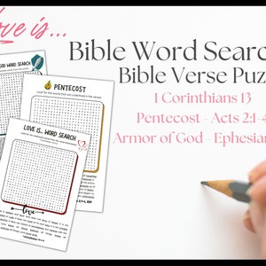 Word Search for Sunday School About the Armor of God 1 - Etsy